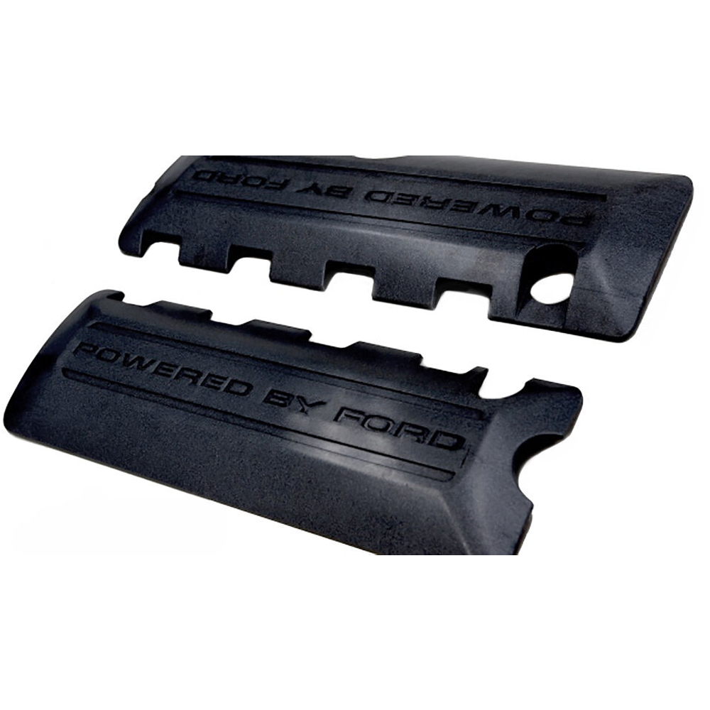 Genuine 2x Black Engine Rocker Covers for Mustang GT V8 5L 2015-2019