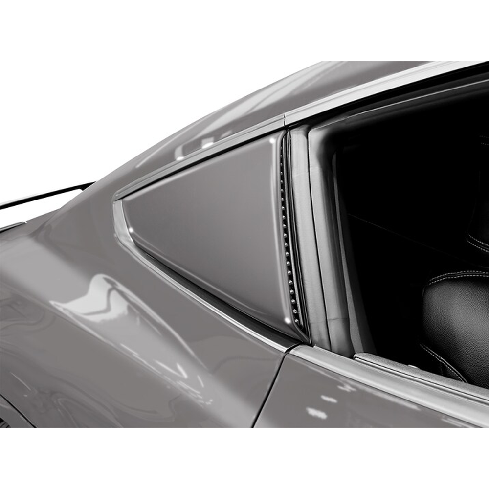Genuine Ford Rear Qtr Window Scoop Kit Carbonized Gray Mustang 2024-On