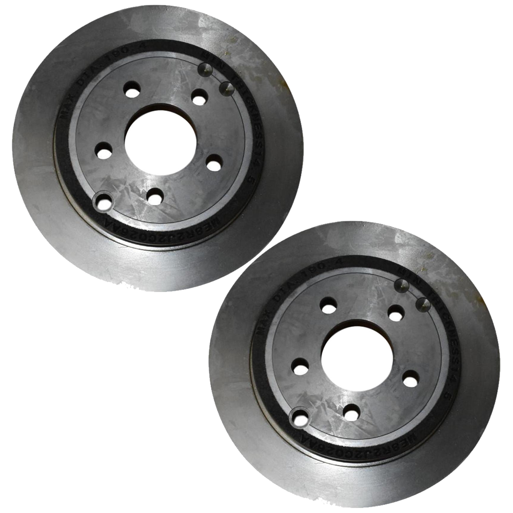 Genuine Ford Rear Disc Rotors Set of 2 303mm For Falcon BA BF FG FGX