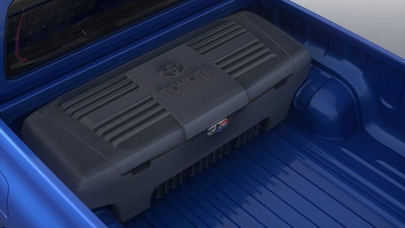 GENUINE TOYOTA HILUX FRONT UTILITY STORAGE BOX FITTING KIT FOR A-DECK ...