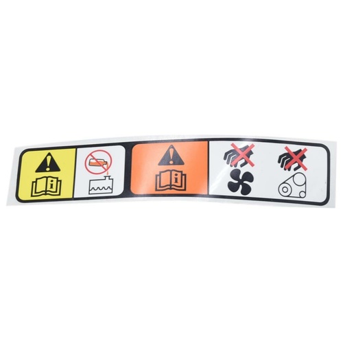 Genuine Ford Cooling Fan Warning Decal For Falcon Territory